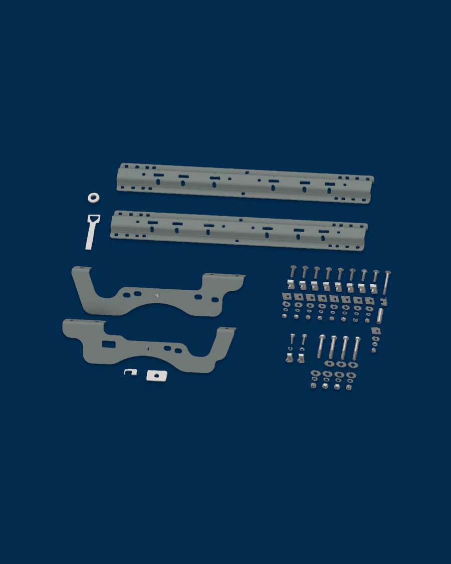 Universal Fifth Wheel Mounting Rails | Default Title | B&W Trailer Hitches