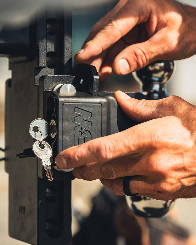 Tow & Stow 3-Pin Lock | Default Title | B&W Trailer Hitches